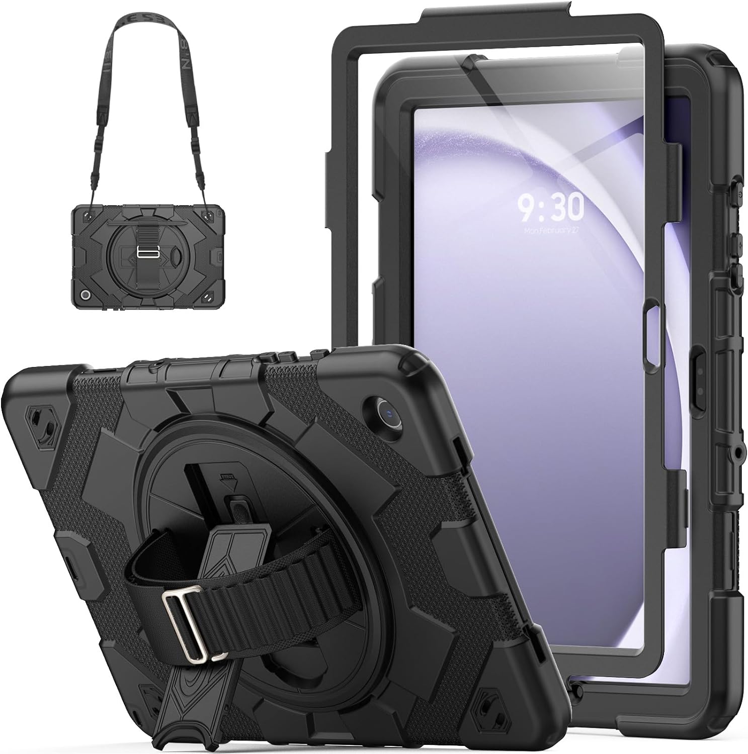 Funda De Uso Rudo Para Tablet Samsung Galaxy Tab A9 Plus 11 2023 Sm