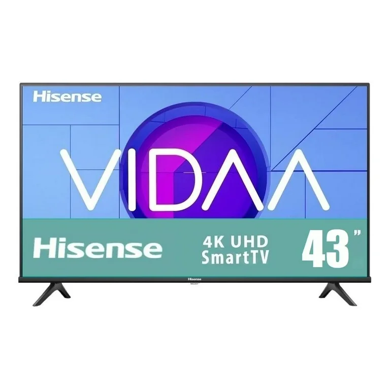 Pantalla Hisense LED 43A6KV 4K Smart TV Vidaa TV.