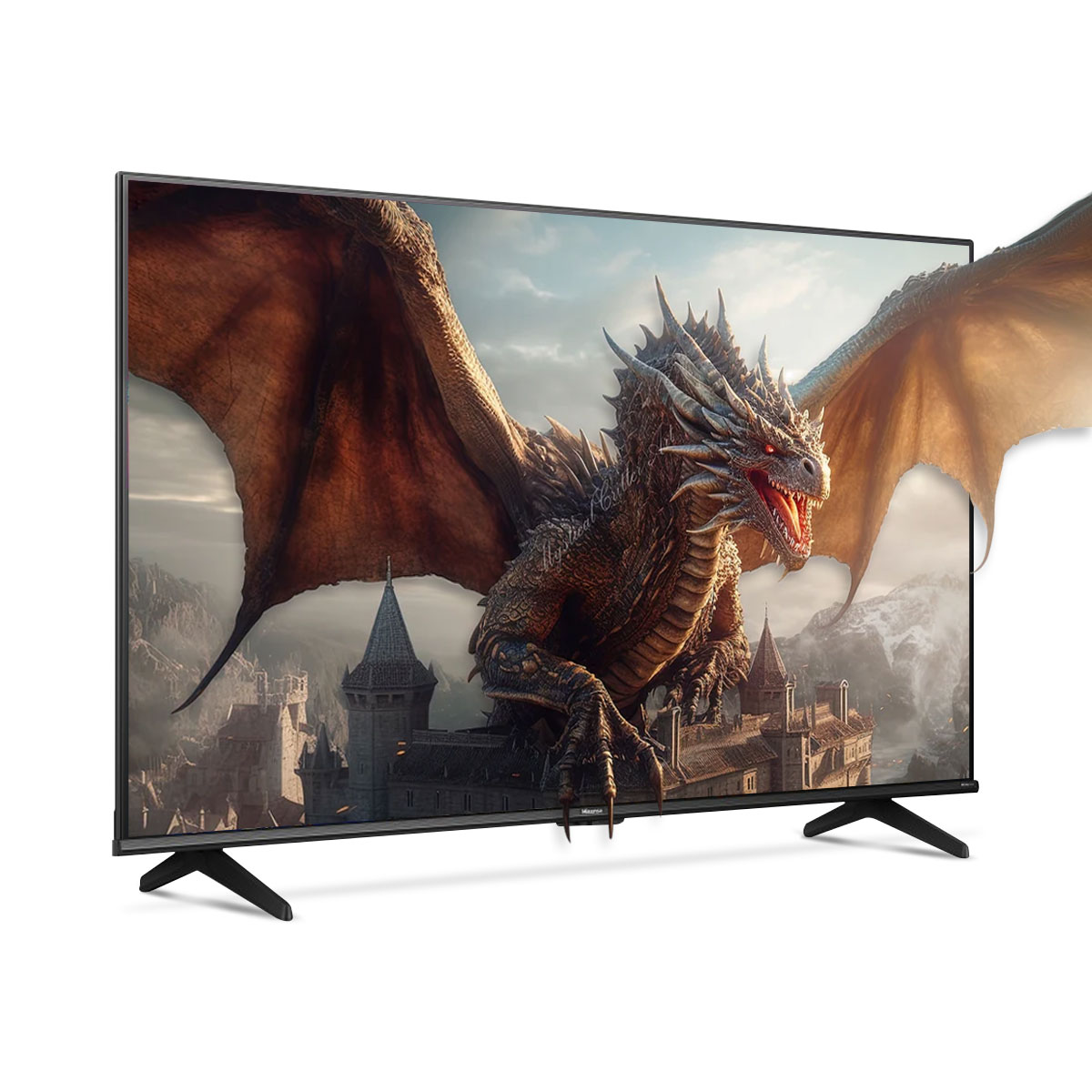 Pantalla Hisense A6KV 55Pulg 4K Led Plana Smart TV Vidaa Black 55A6KV.