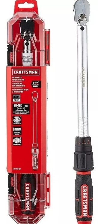 TORQUIMETRO CRAFTSMAN 3 8 Drive CMMT99433