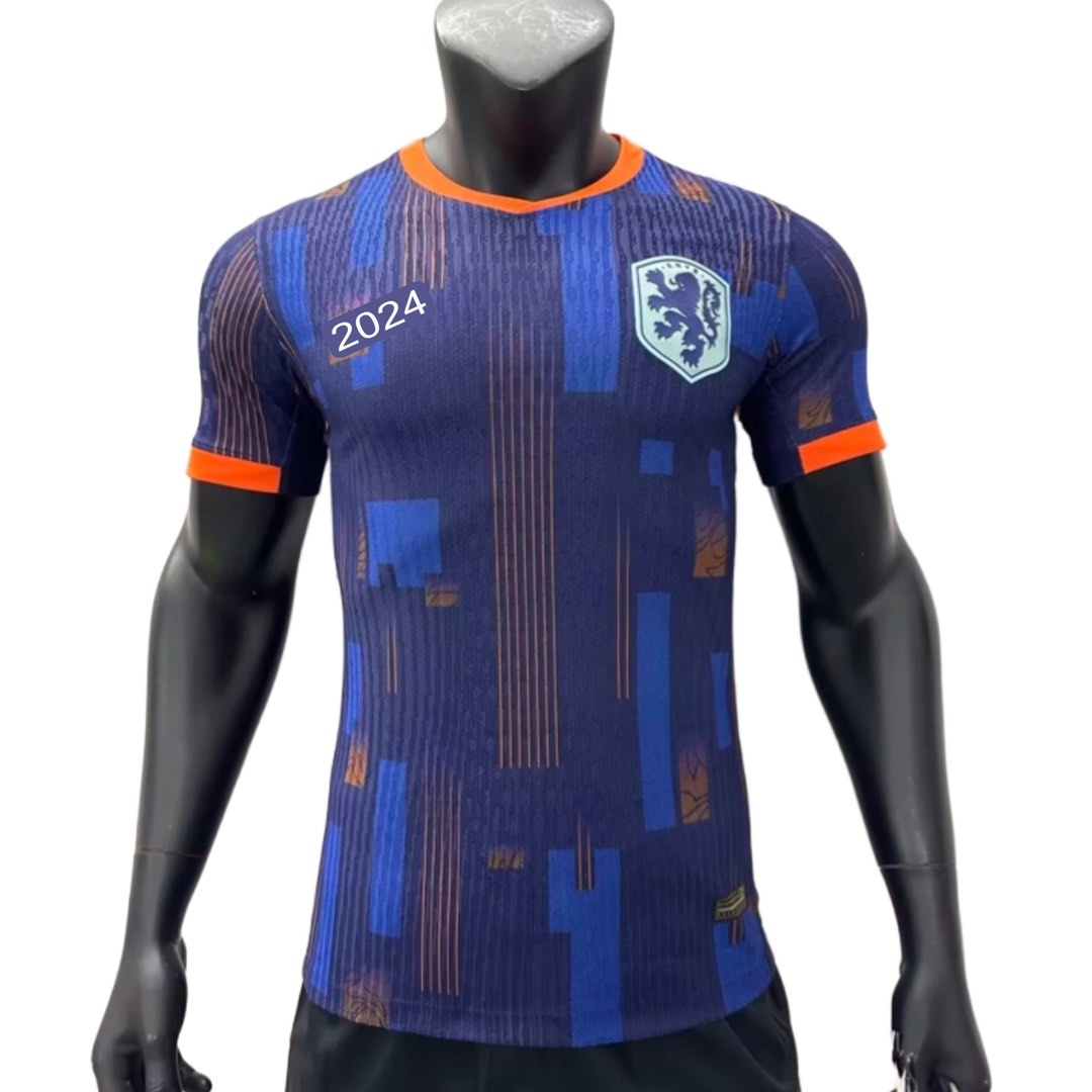 Nuevo! Jersey Holanda Eurocopa 2024/2025 Visita Azul Talla S