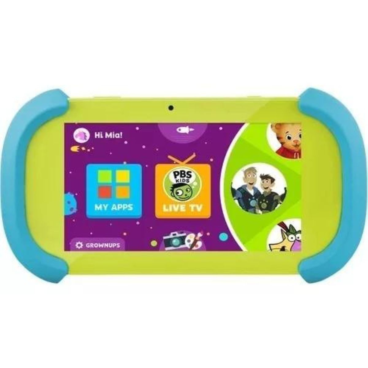 EMATIC PBS Kids Playtime Pad PBSKD7001 7 Hd Android Tablet Live Tv