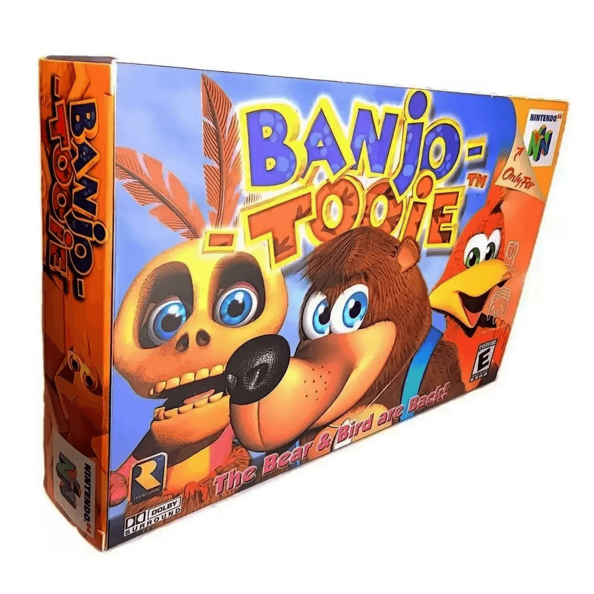 Banjo Tooie N64 Físico En Caja Con Manual Caja De Acrílico