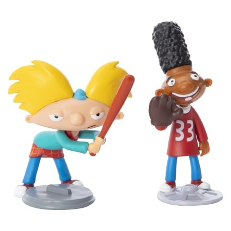 Figura Colección Nickelodeon Hey Arnold Gerald Set Regalo.