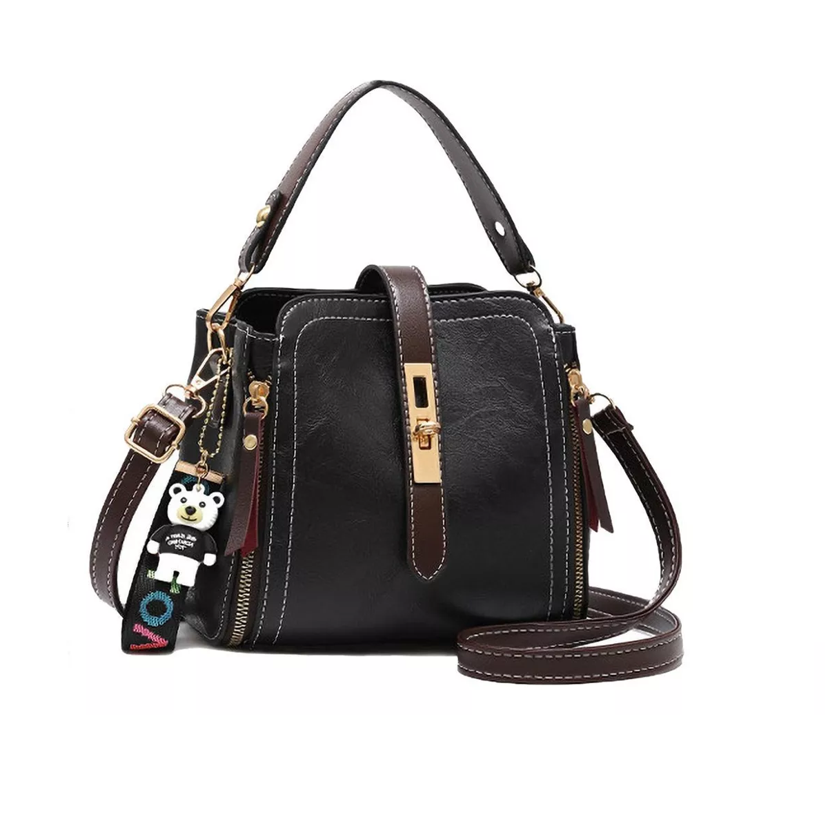 Bolsa Dama Crossbody Moda Hombro Mano Correa Ajustable.