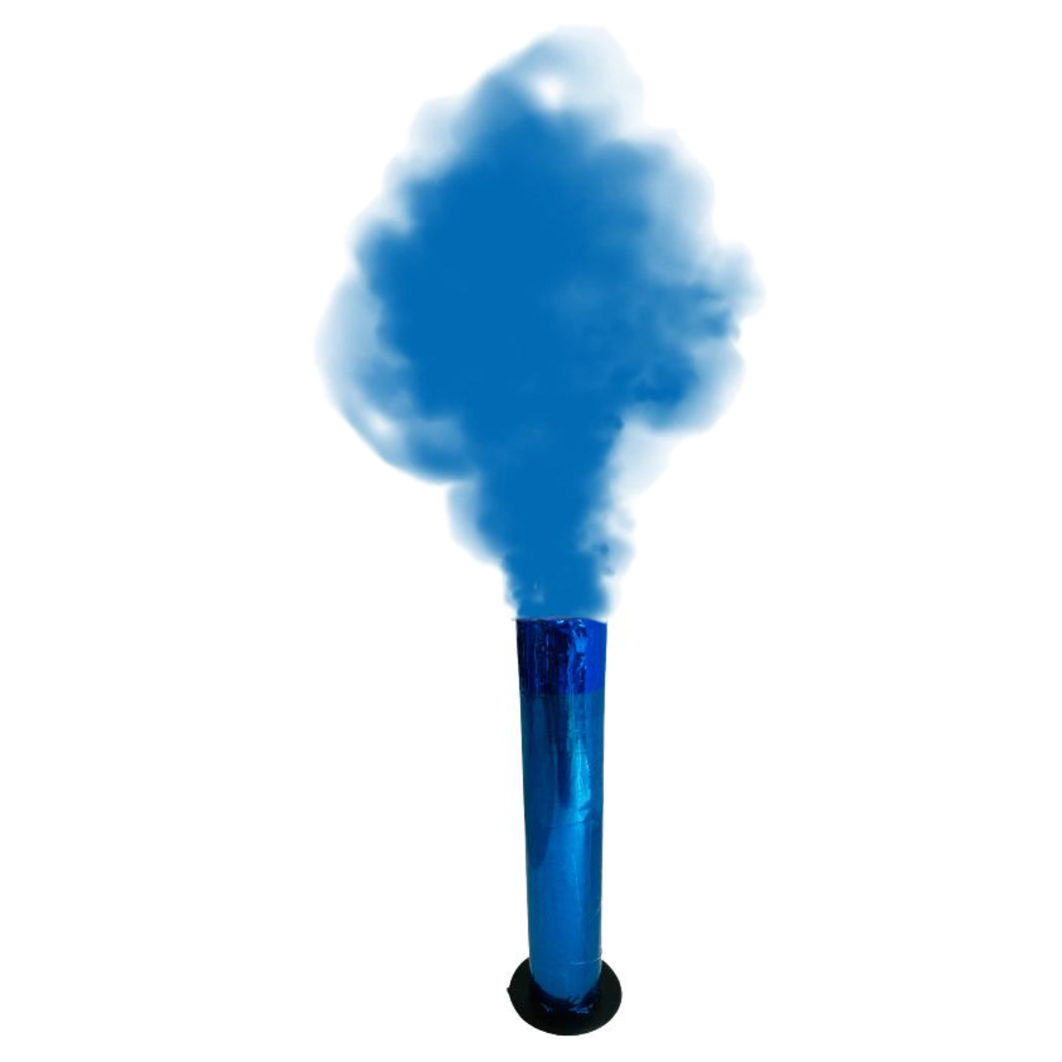 Vengala de humo color azul celebración fiesta cumple 1pz.