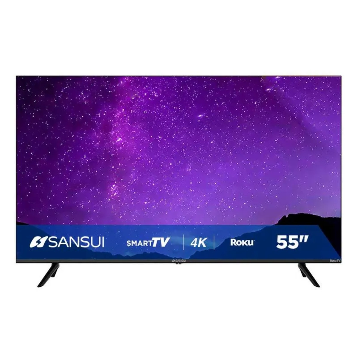 Pantalla Sansui SMX55P7UR 55" Smart 4K Roku ALBY16*