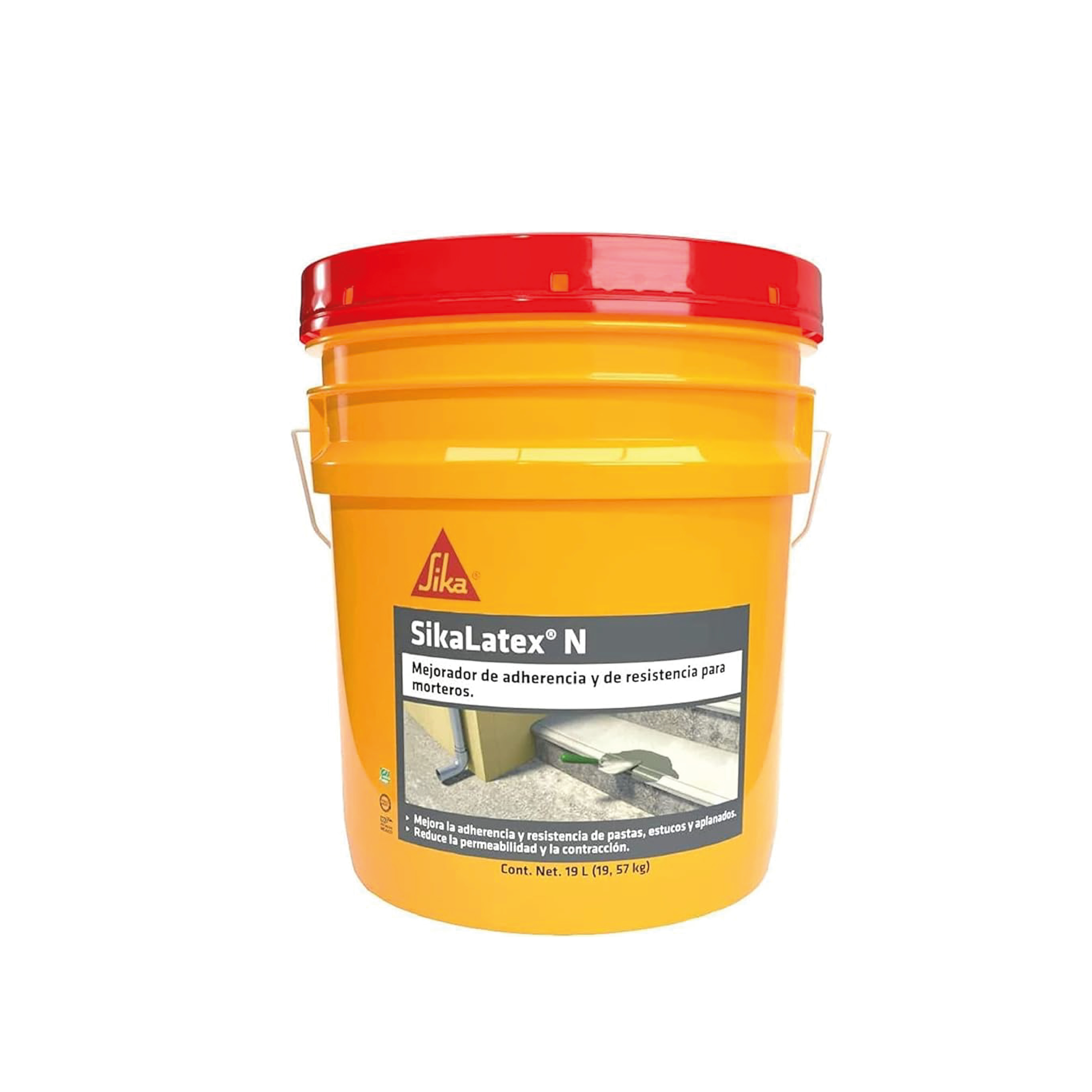 Sika - Resina acrílica Sika Latex N - Aditivo mejorador de resistencia ...