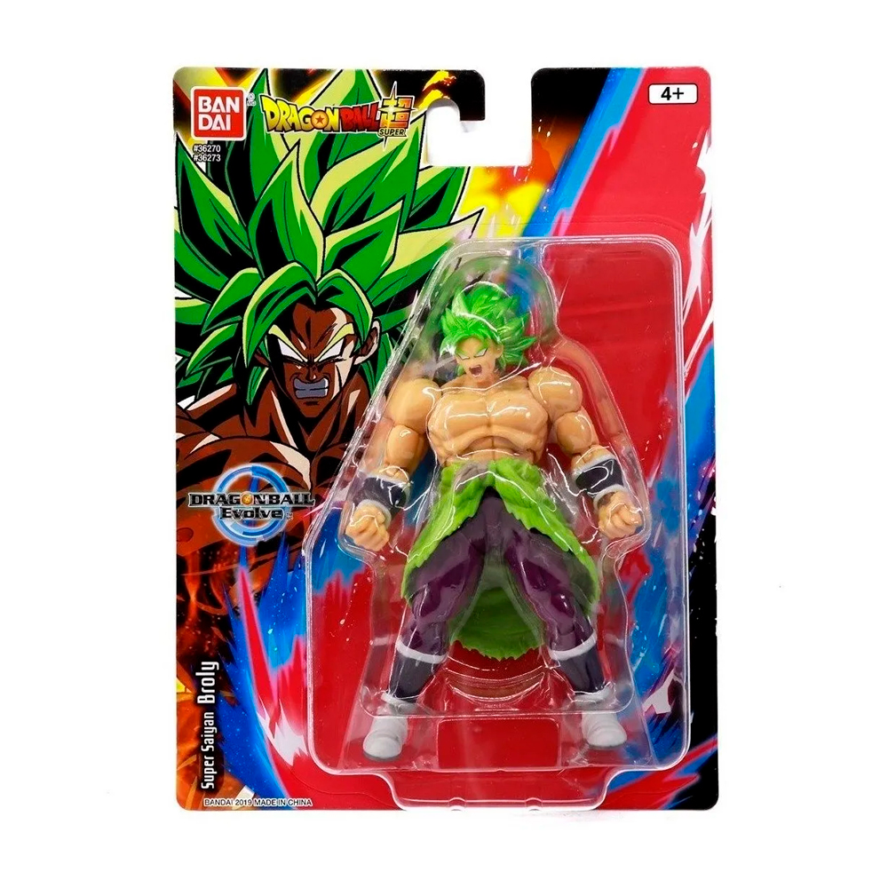Dragon ball Super Saiyan Broly Serie Evolve.