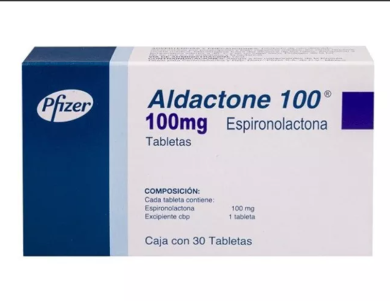 Aldactone 30 Tabletas 100mg.