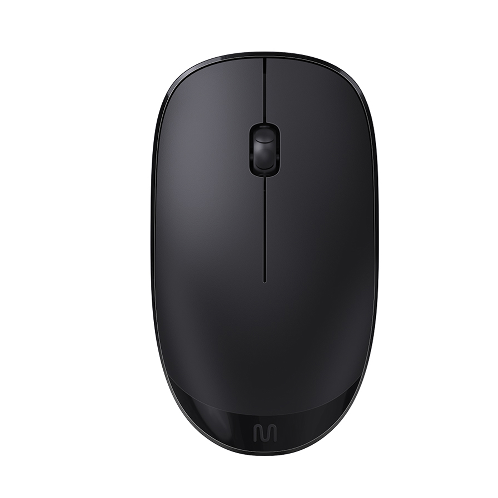 Mouse Inalámbrica Multi Clic Silencioso Color Negro.
