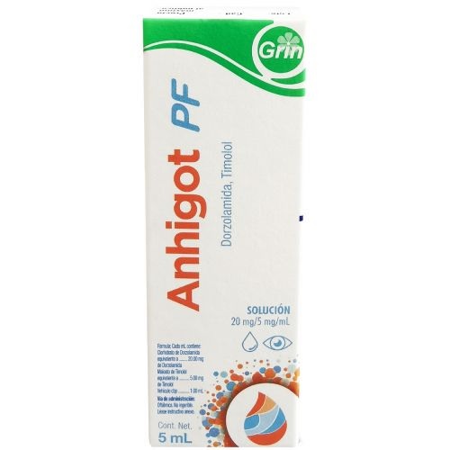 ANHIGOT PF 20 MG/5 MG ML SOLUCIÓN 5 ML