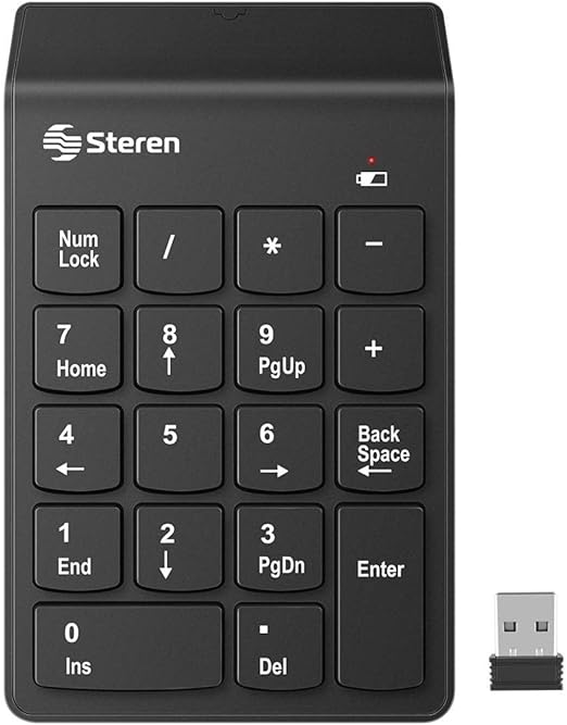 STEREN Teclado Numérico Inalámbrico | Com-633.