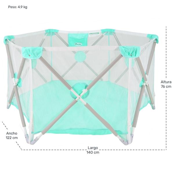 Corralito Para Bebe Plegable Corral Infantil 1.40m Gimnasio Juegos