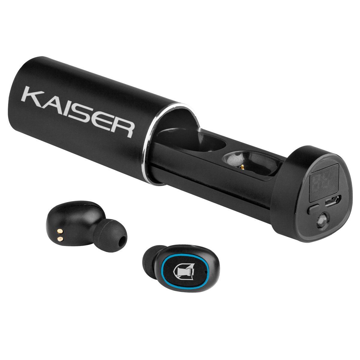 Audífonos Kaiser Mh-9199 True Wireless Bluetooth Con Linterna Color ...