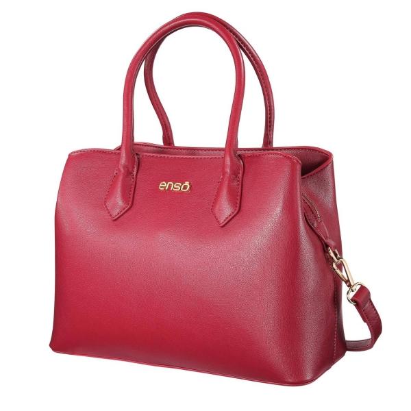 Bolsa Tote para Mujer Enso EB314TTRD color Rojo