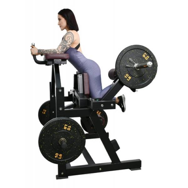 Maquina Leg Curl De Pie Peso Libre Gym Profesional