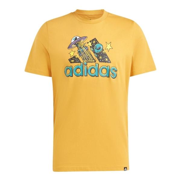 PLAYERA ADIDAS HOMBRE AMARILLO ADIDAS M DOODLE F T IL2830