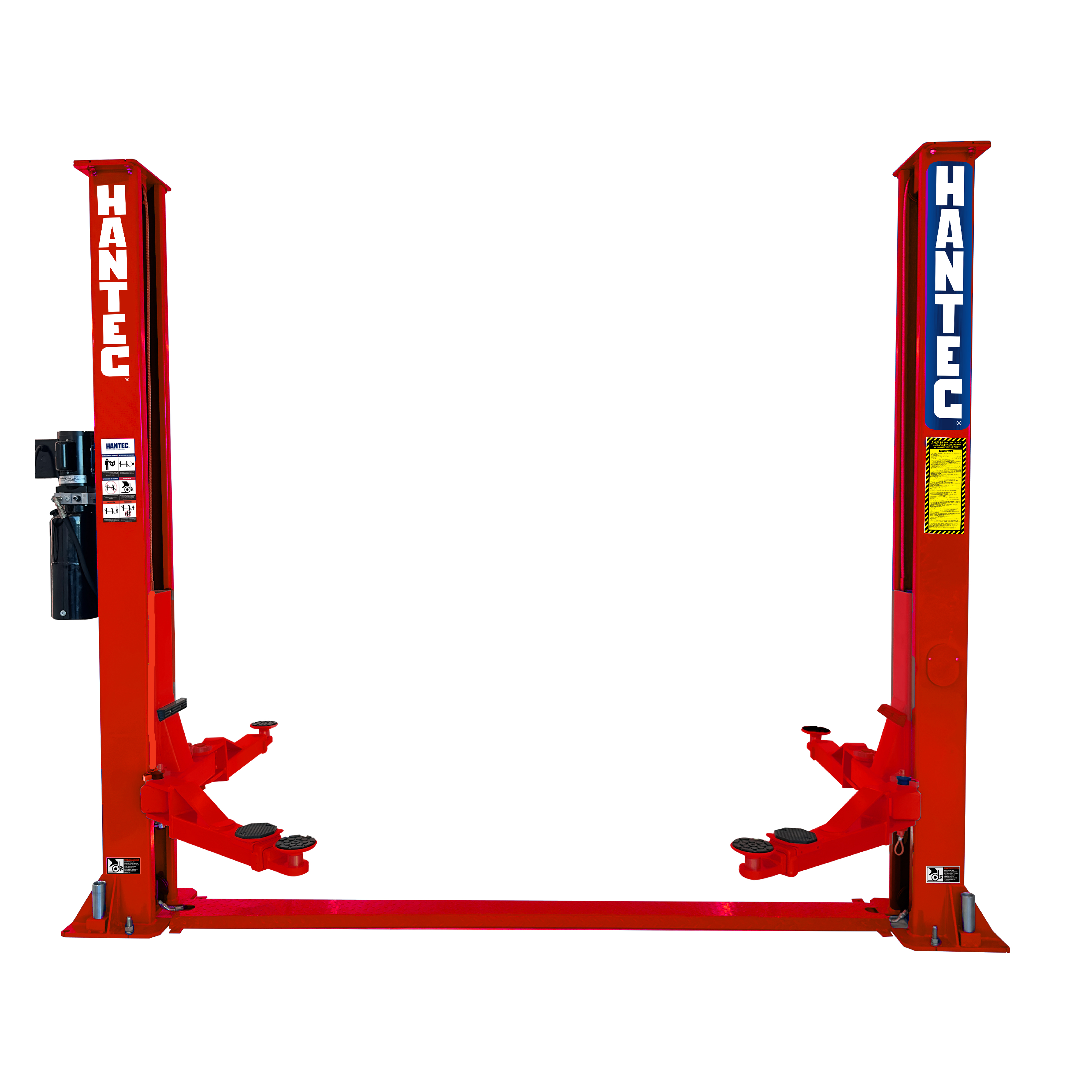 Rampa Automotriz Hidráulica 2 Postes Altura Libre 10,500 Lb Motor 110V