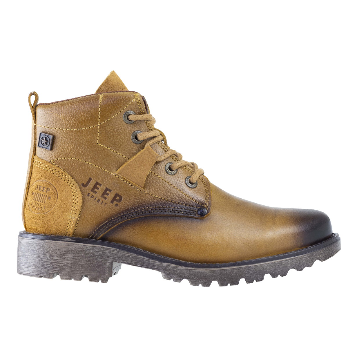 BOTA CASUAL HOMBRE JEEP SPIRIT 10156 GRANEADO MIEL.