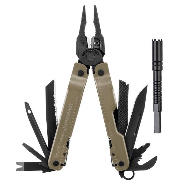 Multiherramienta SUPER TOOL 300M Tan Leatherman