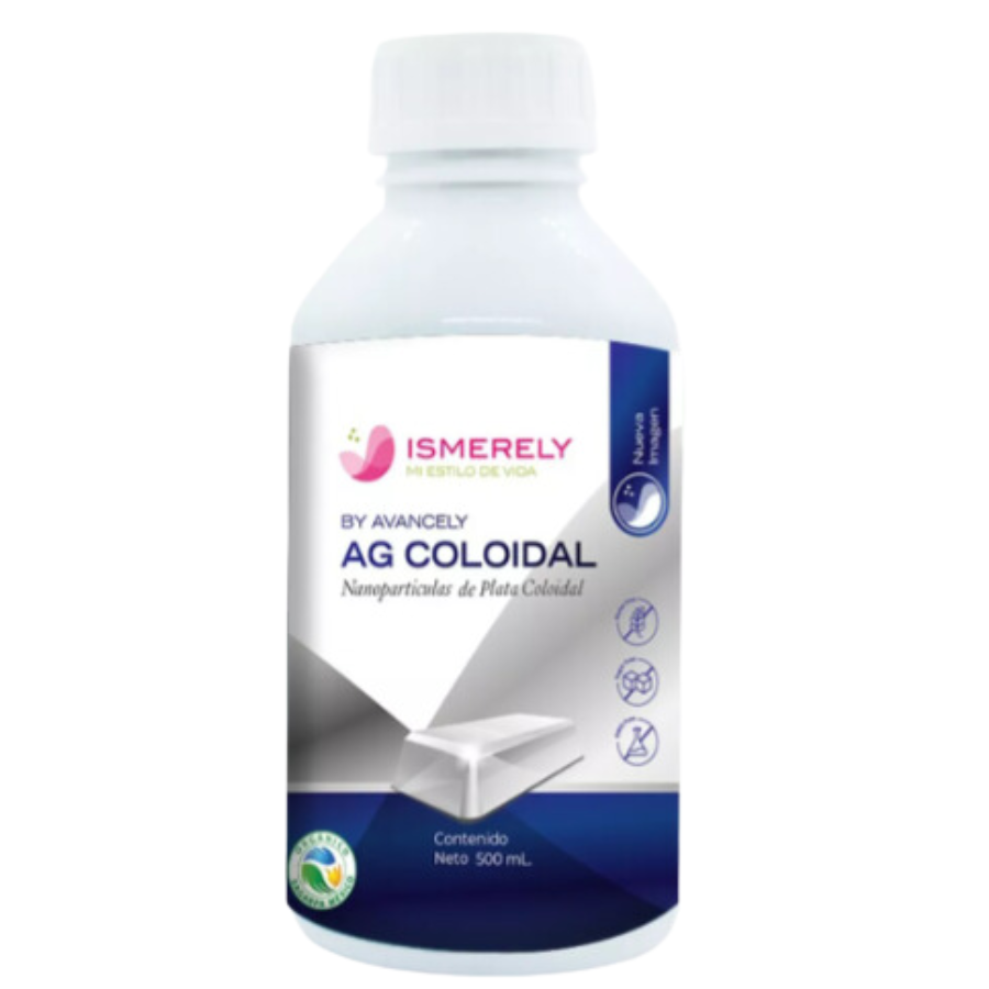 Plata Coloidal AG Coloidal Antiséptico bebible.