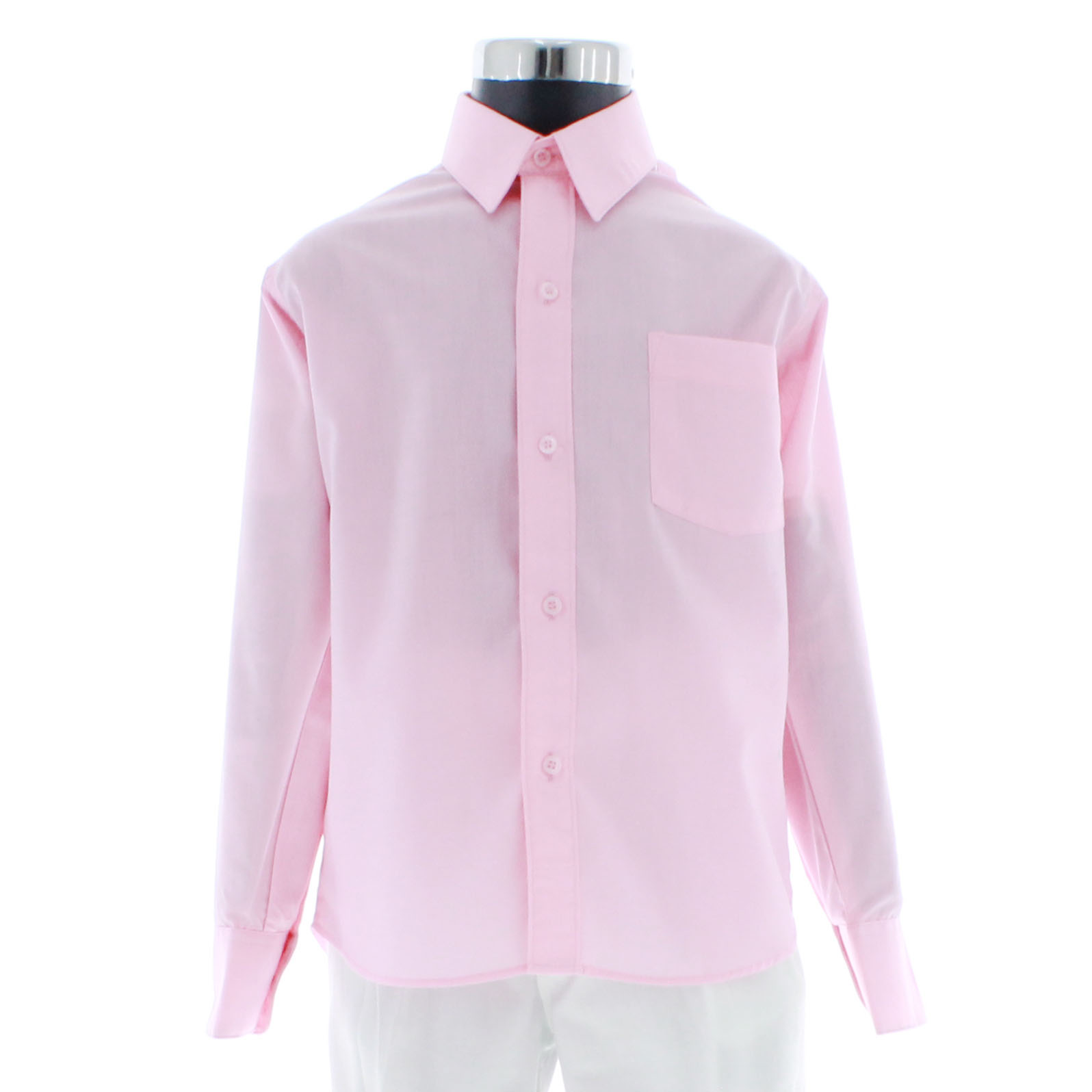Camisa De Vestir Niño Color Rosa 3581 2 A 18 Años
