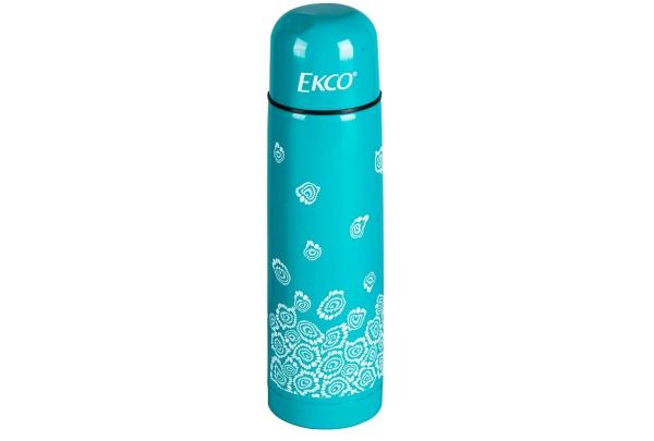 Ekco Termo Color Azul Capacidad de 500 ml de Acero inoxidable con tapa ...