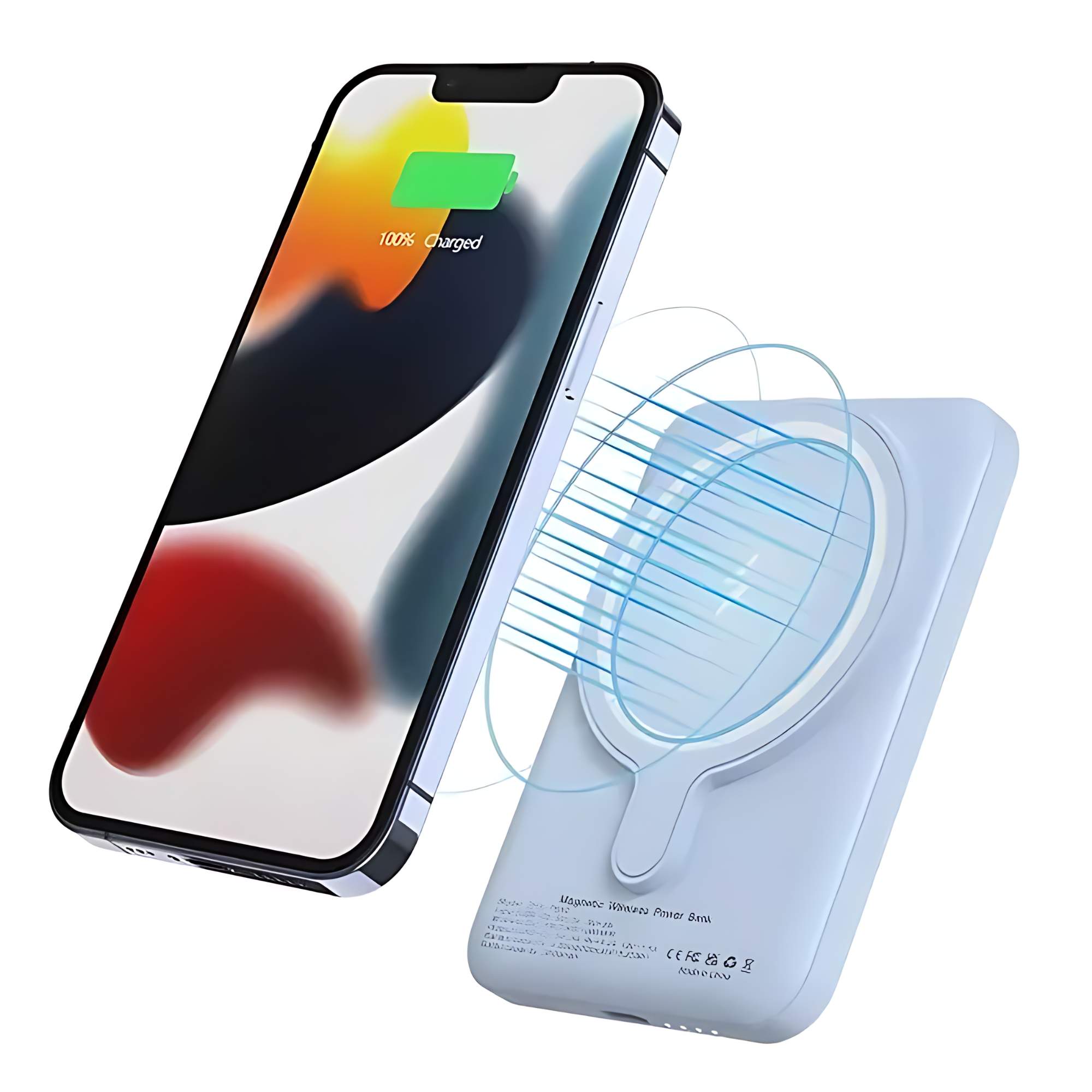 Mr. Gadgets Power Bank 10,000 Mah, Carga Rápida Inalambrica, 15w ...