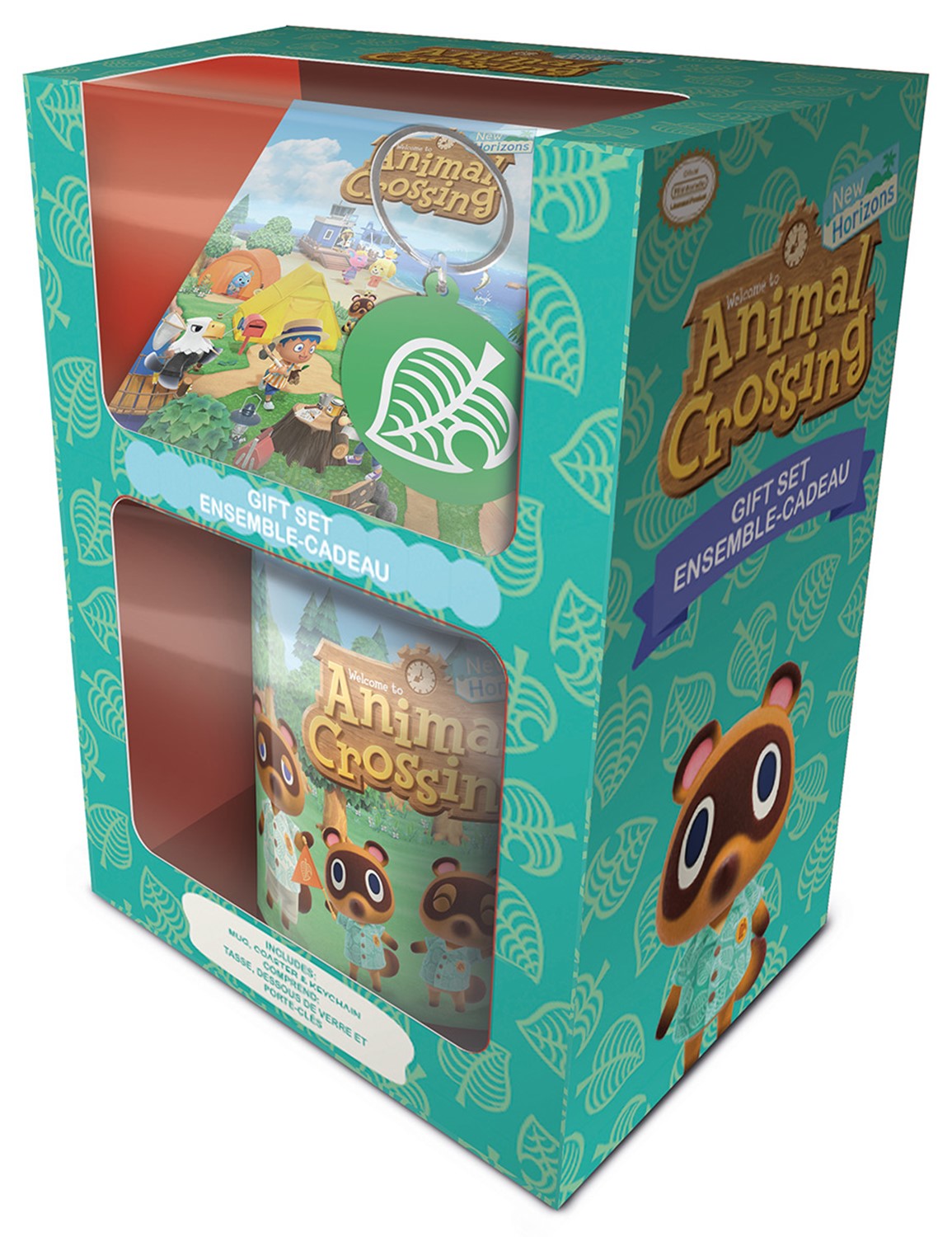 Taza Juego Regalo Navideña Geeknet Nintendo Animal Crossing GameStop ...