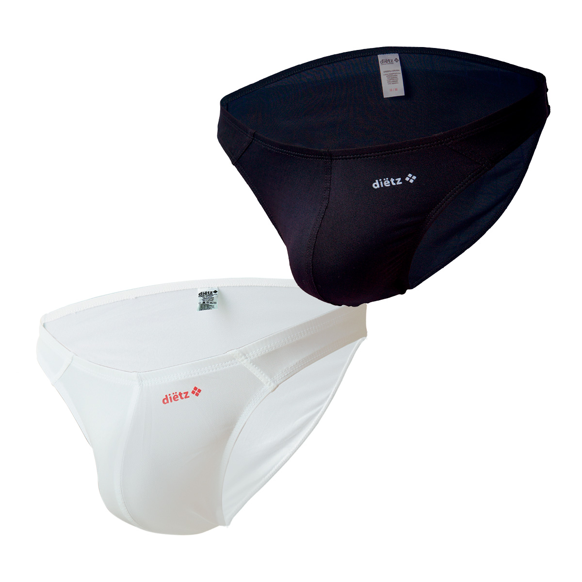 Set de 2 Trusas Diëtz modelo Milano, microfibra, elástica y ultrasuave.