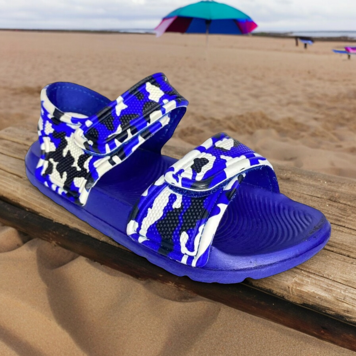 Sandalia De Camuflaje Bebe O Niño Para Agua Entrenadora LAS CUATAS.