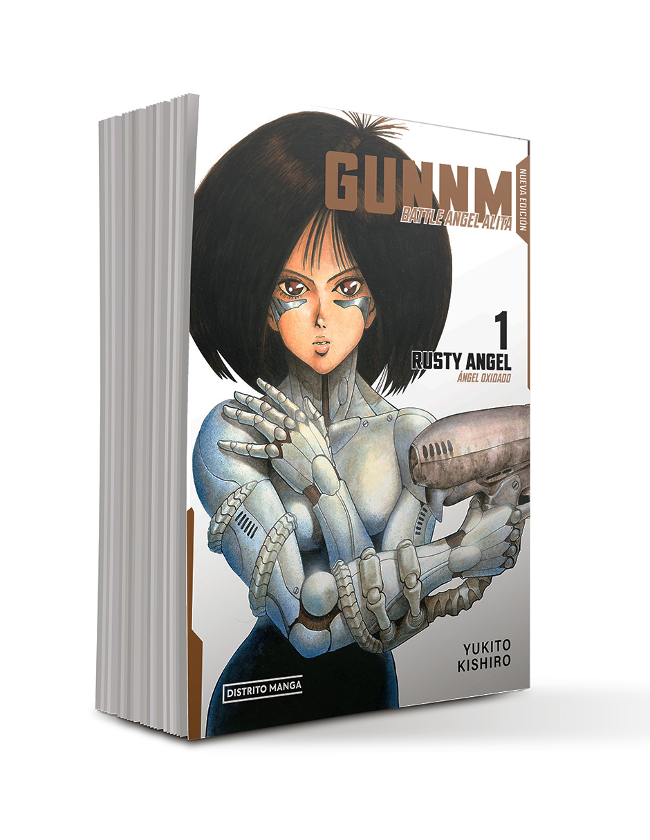Distrito Manga GUNNM: Battle Angel Alita 1 Autor Rusty Angel.
