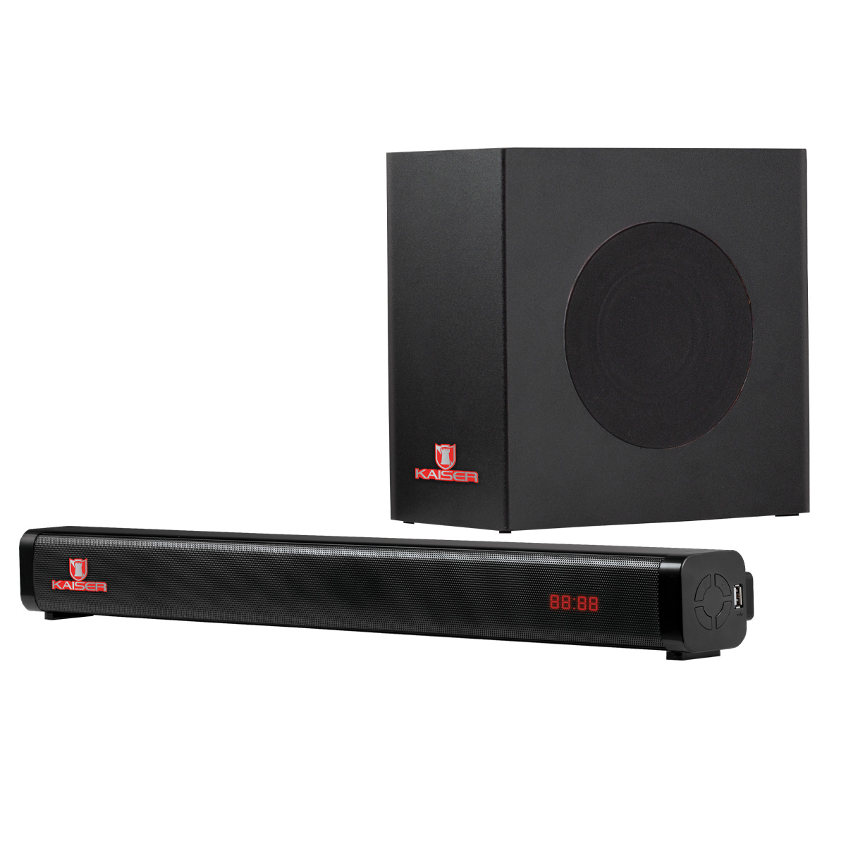 Barra De Sonido Kaiser 20 W Rms Teatro En Casa KBS-3040.