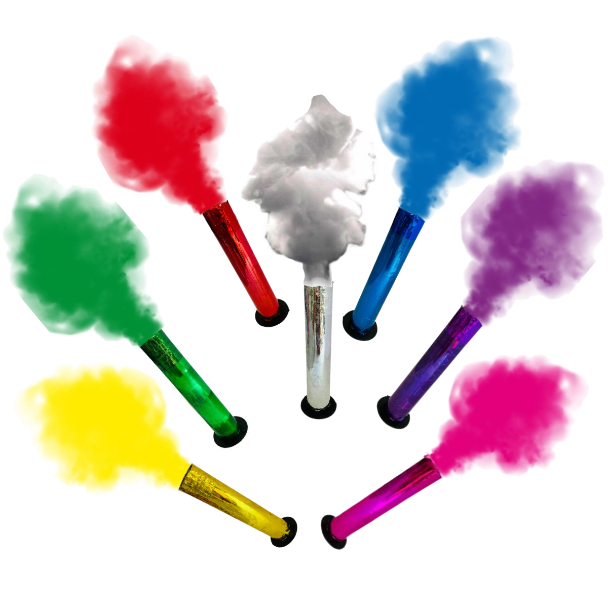 24 Pz vengala De Humo Colores A Elegir Revelacion Sexo Bebe.