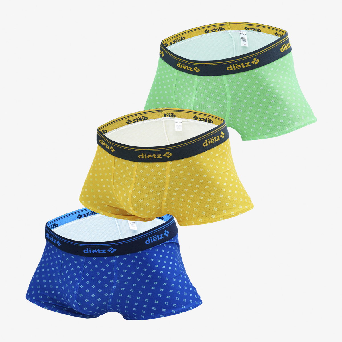 Set de 3 Boxers diëtz modelo Logo con Elastico.