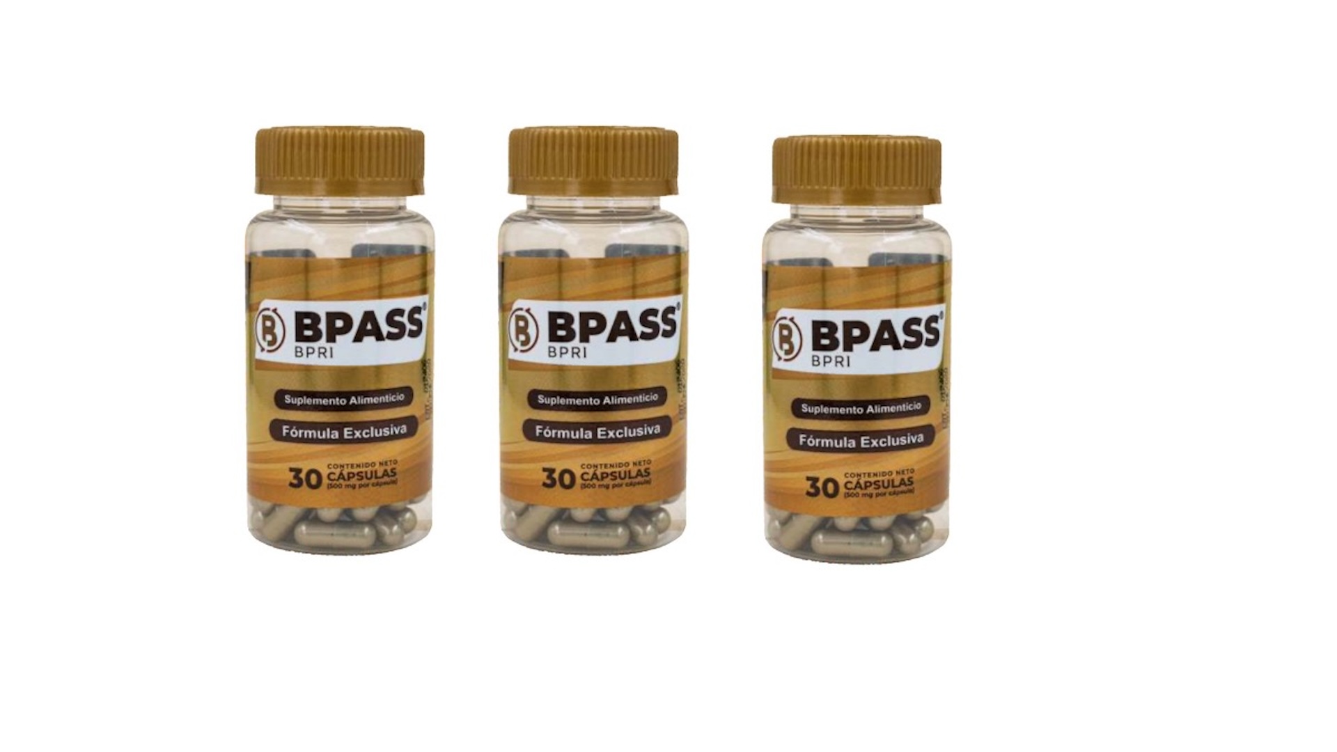 Bypass BPRI Dorado 90 días (3 piezas)