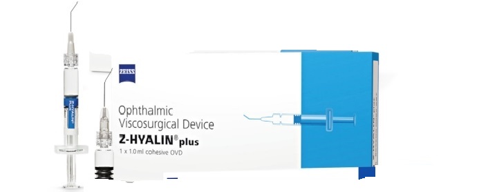 Viscoelástico: Carl Zeiss – Z HYALIN PLUS
