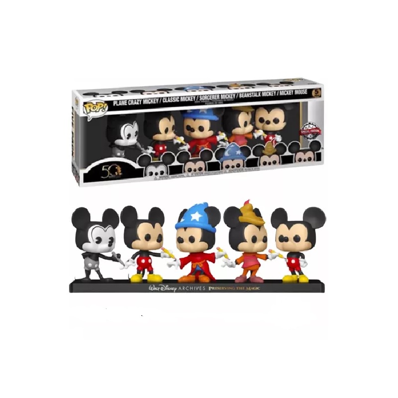 Funko Pop! 5-pack Mickey Mouse.