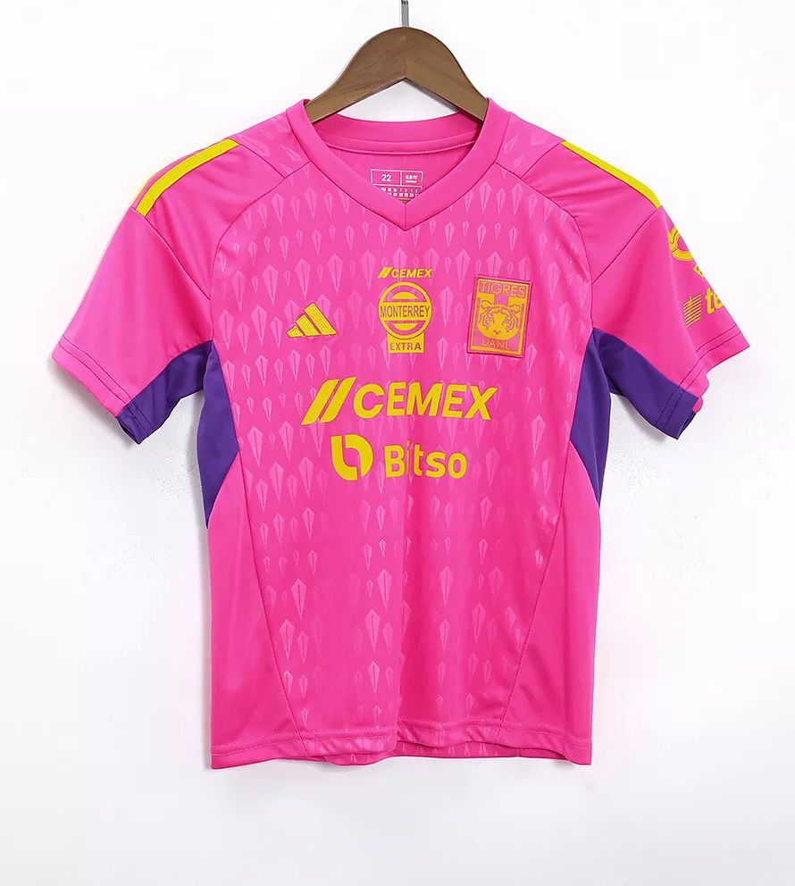 Nuevo! Jersey Portero Tigres UANL Nuevo Leon Rosa Arquero Talla M.