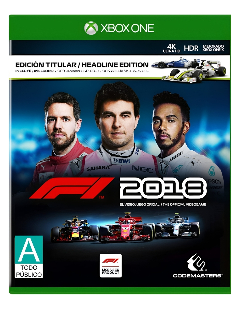 Formel 1 2018 Xbox One