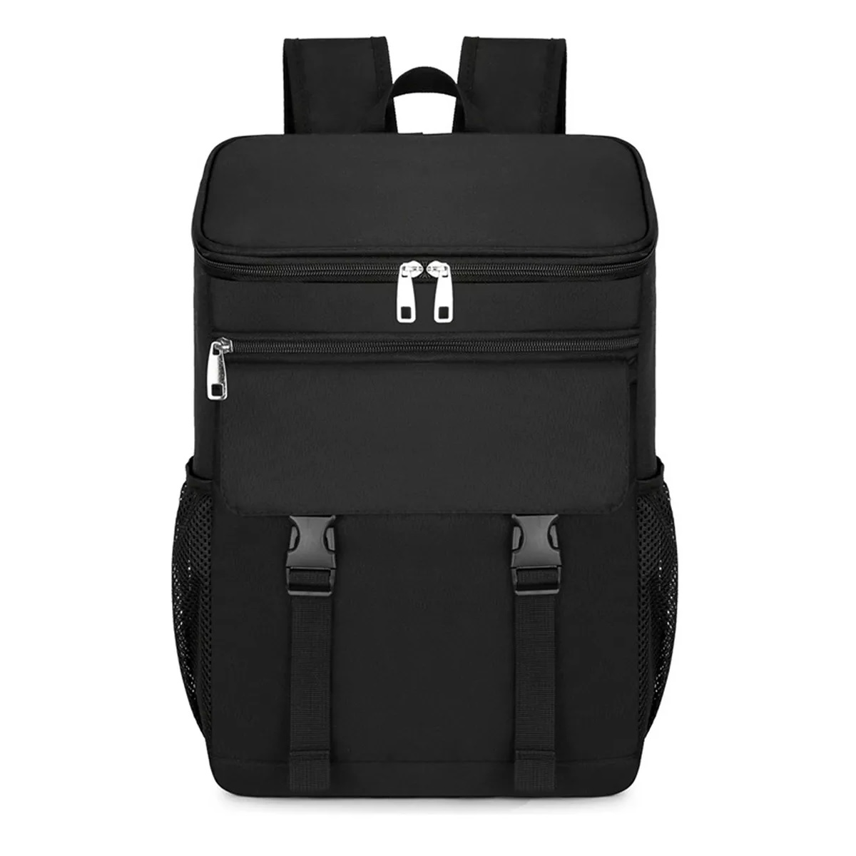 Mochila Nevera Portátil Para Picnics Mochila Más Fresca 30L Negro.