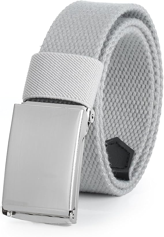 AWAYTR - Cinturones de lona para niños, uniforme escolar ajustable ...