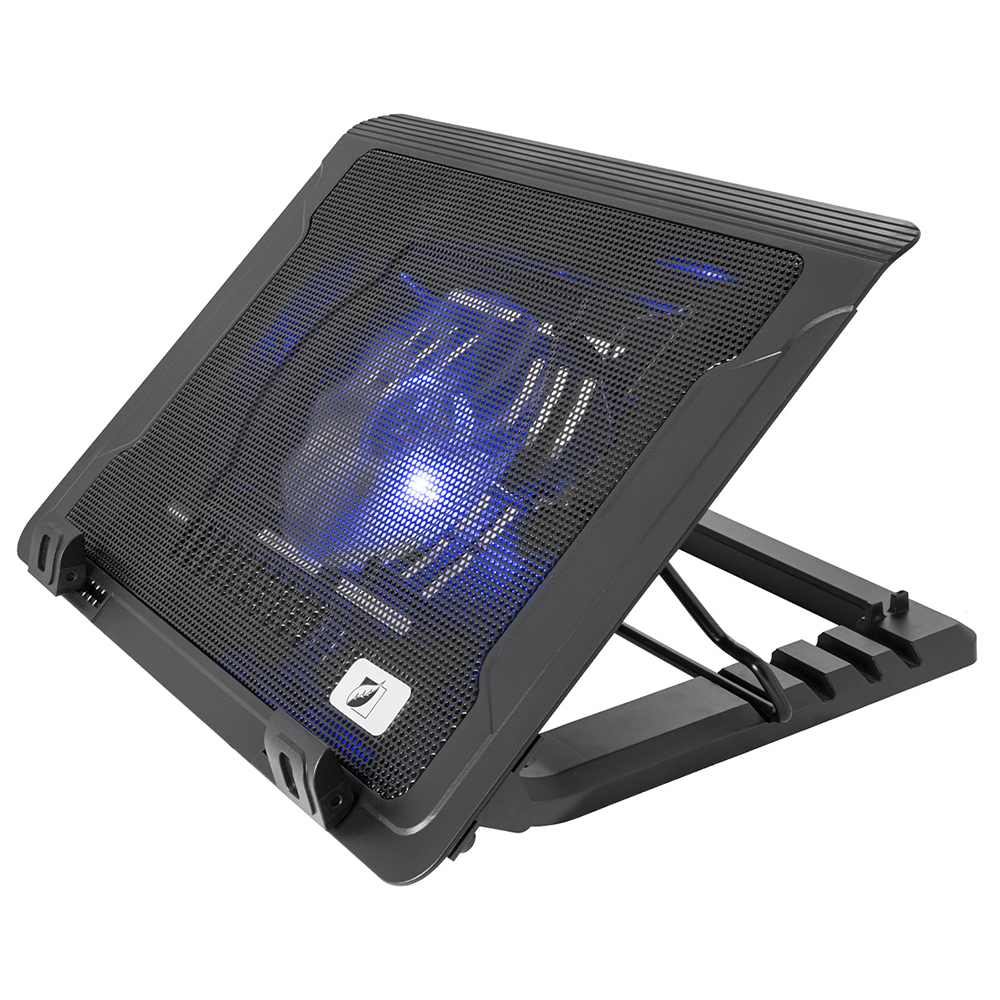 Ventilador metálico para laptop de múltiples posiciones Green Leaf ...