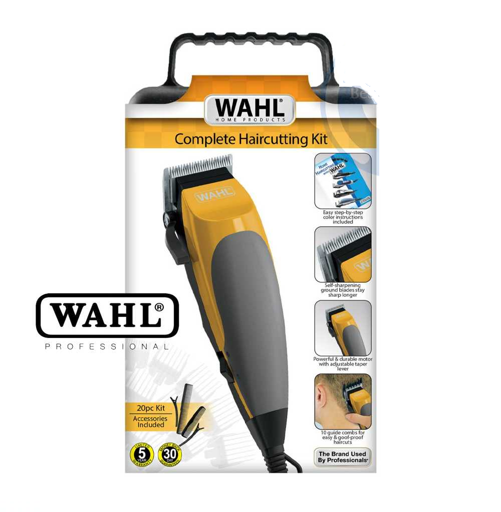Cortadora de Cabello Wahl , Rasuradora, 79235-388 Kit Completo 20 Pzas