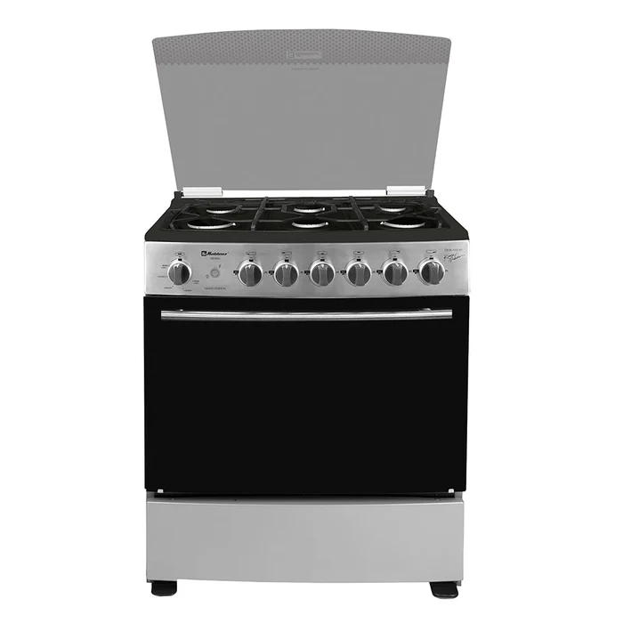 Estufa de Piso Koblenz Mesina EK-1131 30" 6 Quemadores con Capelo Recto