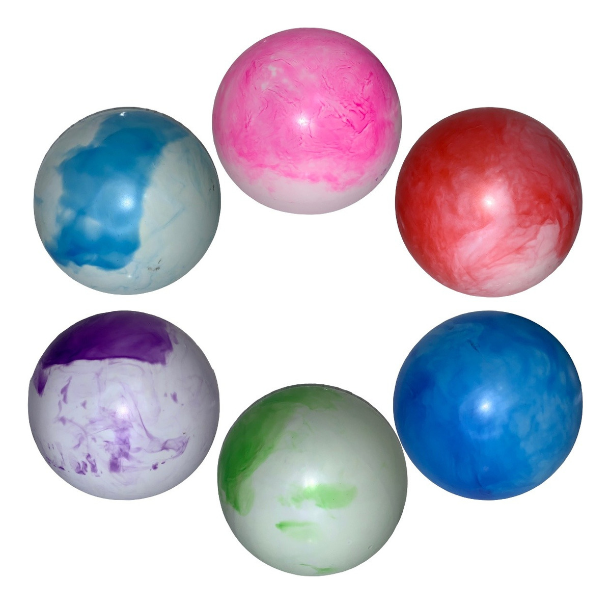 80 Pelotas Vinil Colores Fiesta Regalo Juguete Niño Niña.