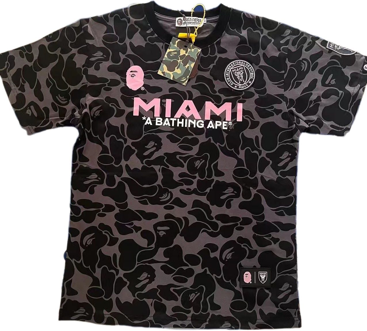 Nuevo! Jersey Inter Miami 2024 MLS Edicion Especial BAPE Negro Talla M.