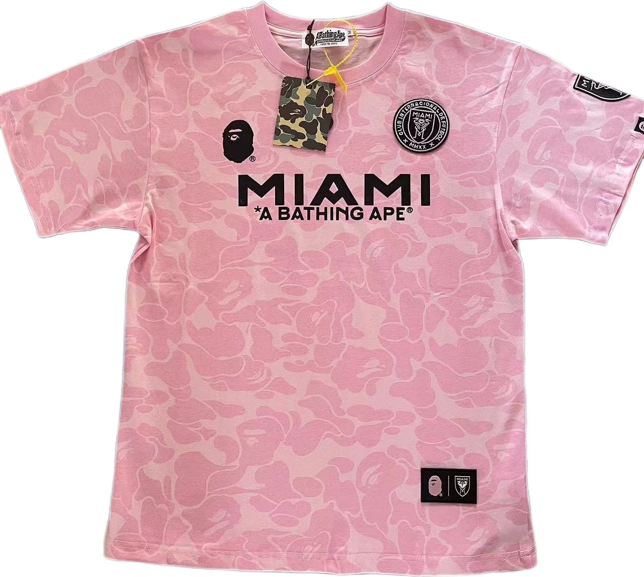 Nuevo! Jersey Inter Miami 2024 MLS Edicion Especial BAPE Rosa Talla S.