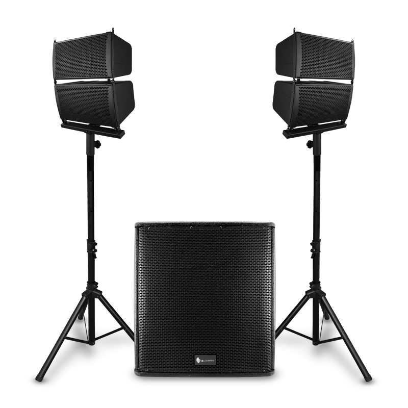 Sistema de Audio Alien Pro X Array 18 Subwoofer 18” con Bluetooth.